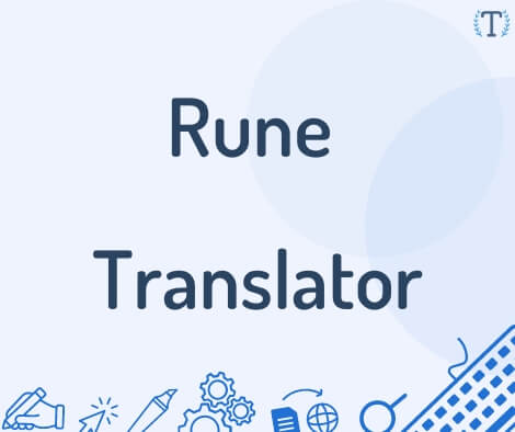 Rune Translator - English To Runes