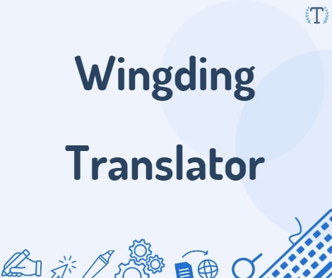 Wingding Translator