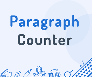 Paragraph Counter Online Tool