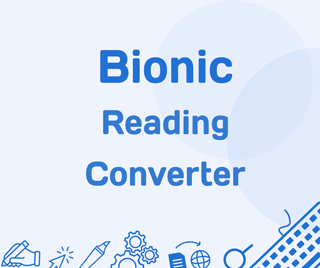 Bionic Reading Converter